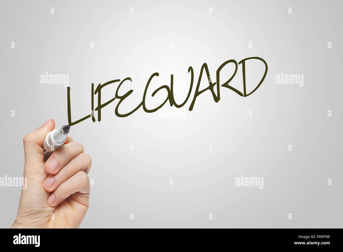 Lifeguard message hi-res stock photography and images - Alamy