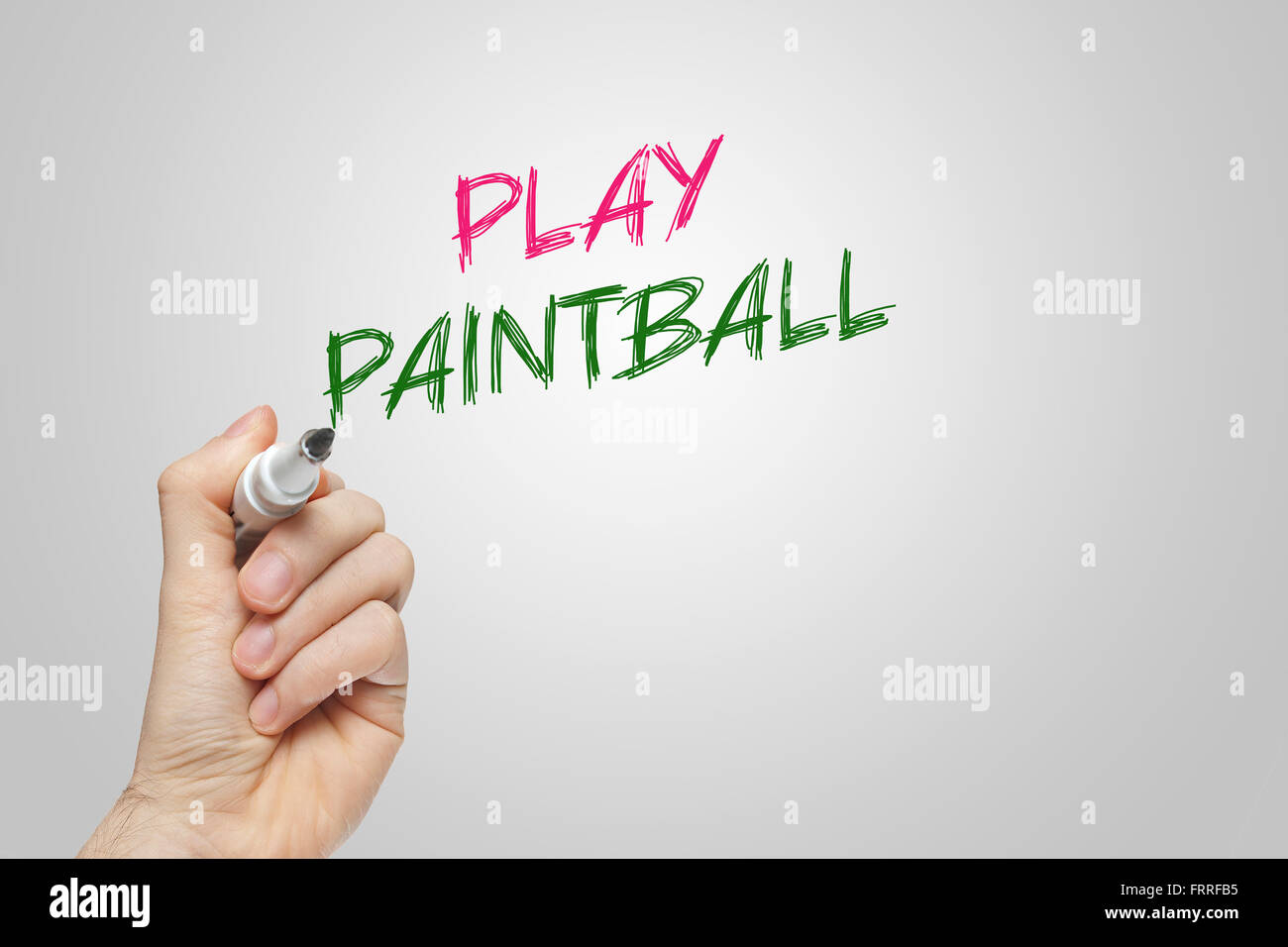Paintball sign hi-res stock photography and images - Alamy