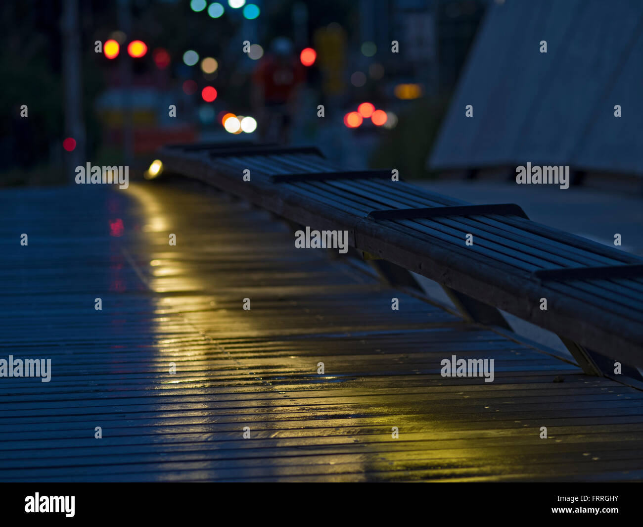 Jim Stynes Bridge Melbourne CBD Cityscape Victoria Stock Photo - Alamy