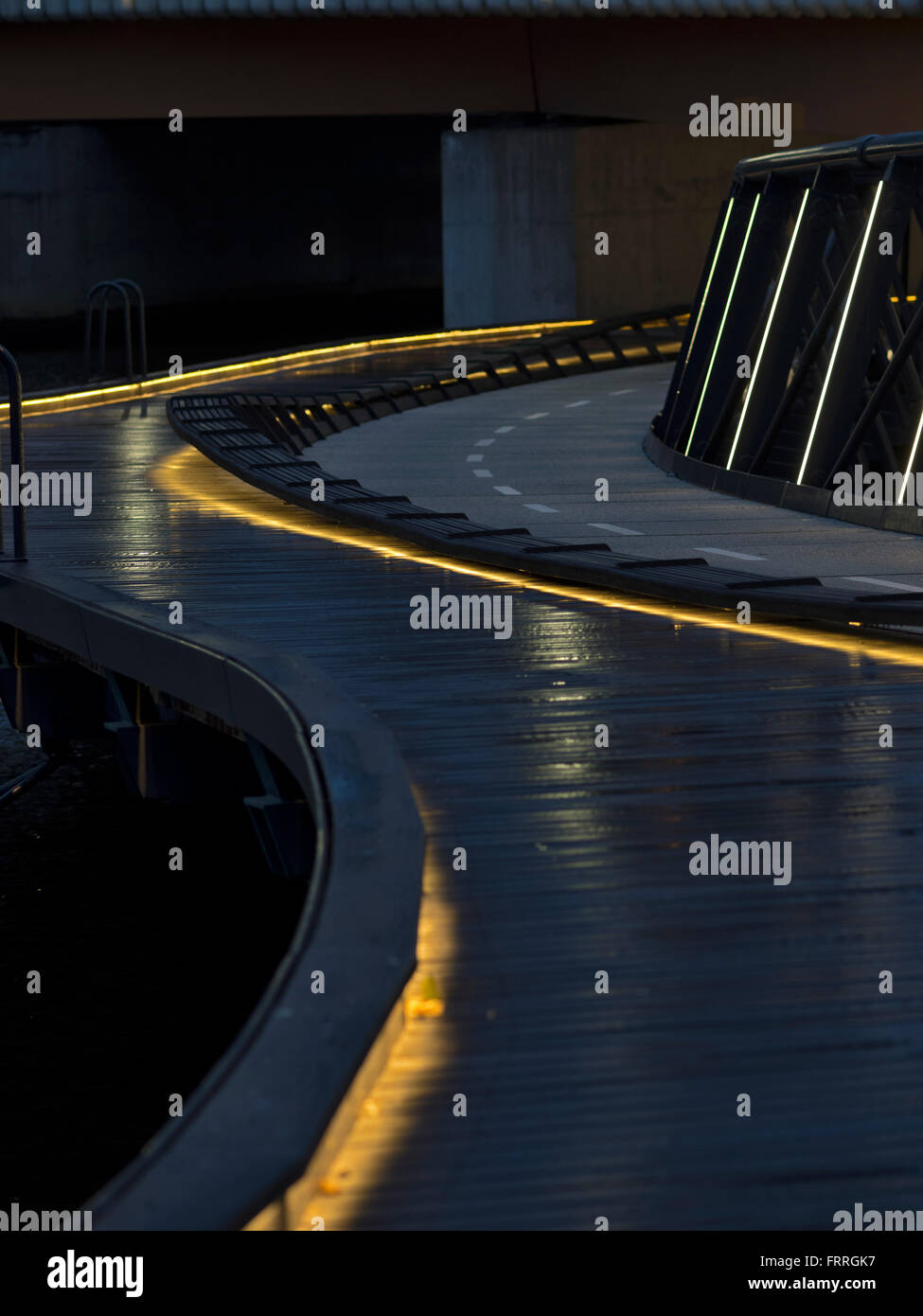 Jim Stynes Bridge Melbourne CBD Cityscape Victoria Stock Photo - Alamy