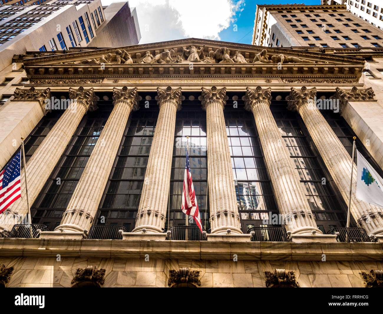 New York Stock Exchange, Wall Street, New York City, USA Stock Photo ...