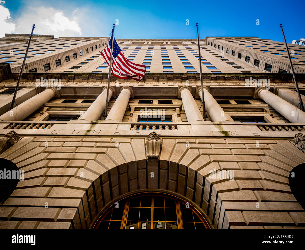 Cunard Building, New York City, USA Stock Photo - Alamy
