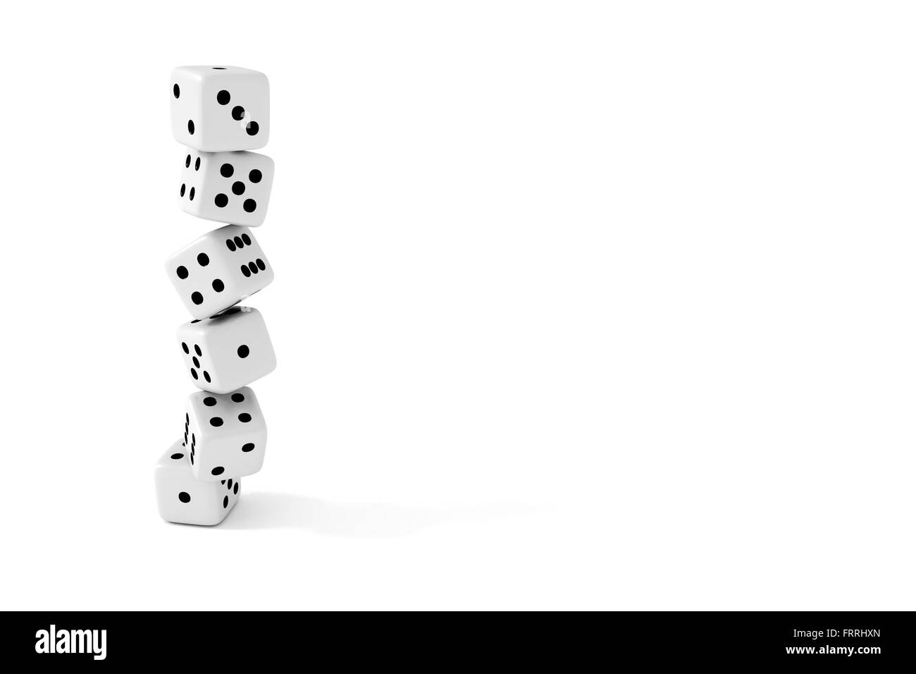 Dice Black and White Stock Photos & Images - Alamy