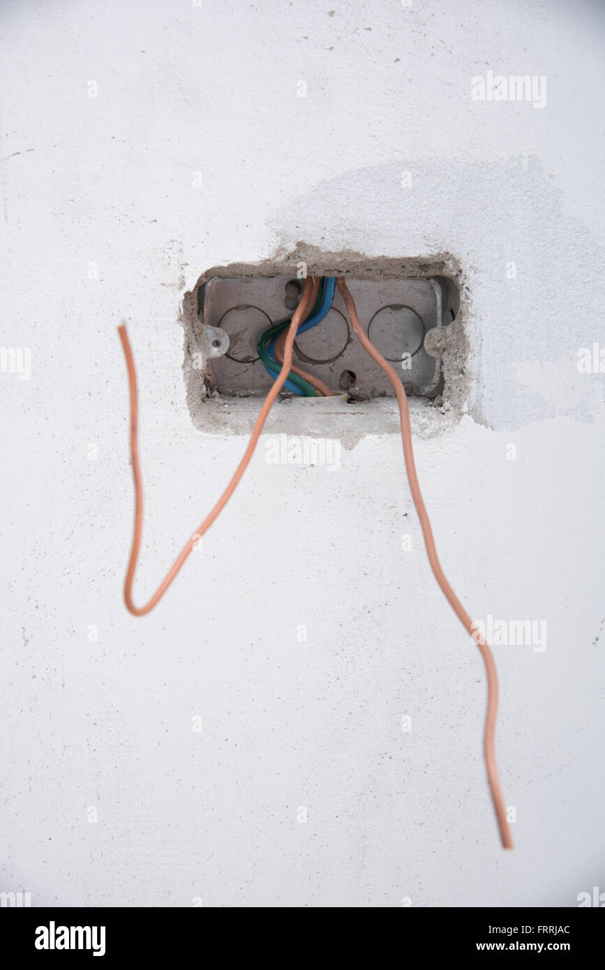 Installing electric equipment hi-res stock photography and images - Alamy