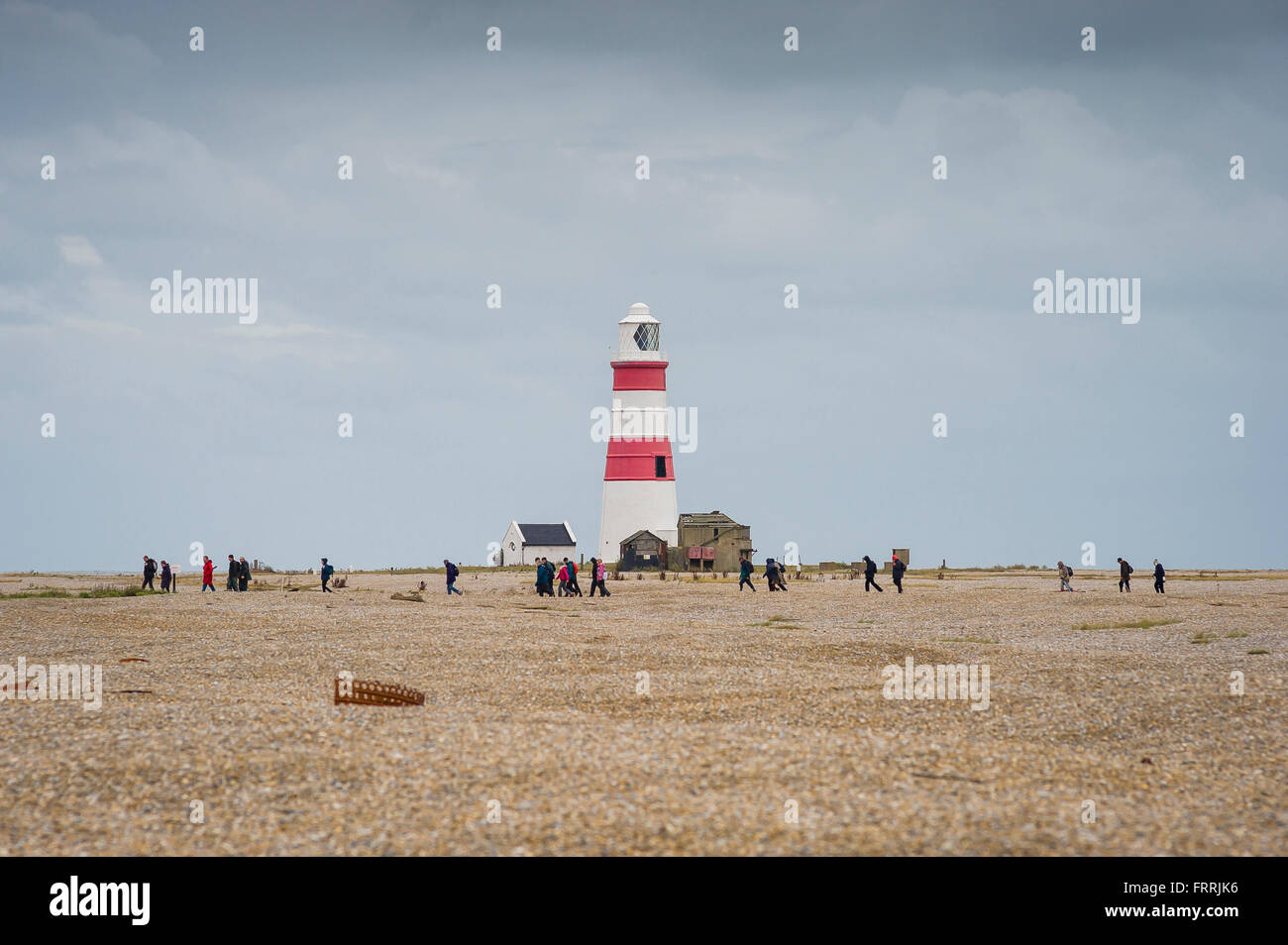 Orford Ness Suffolk, view of the Orford ness lighthouse, now ...