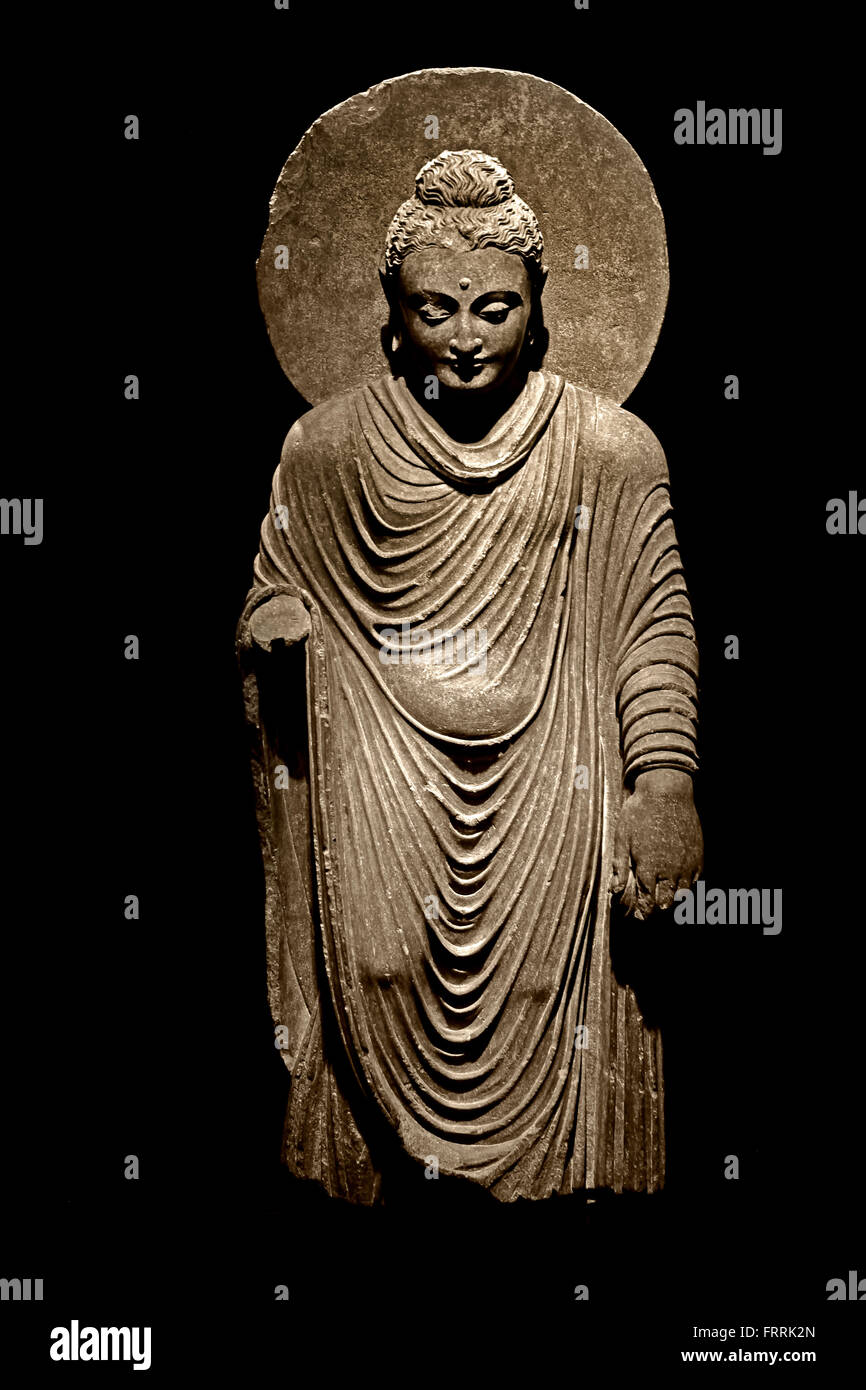 Gandhara Buddha Standing