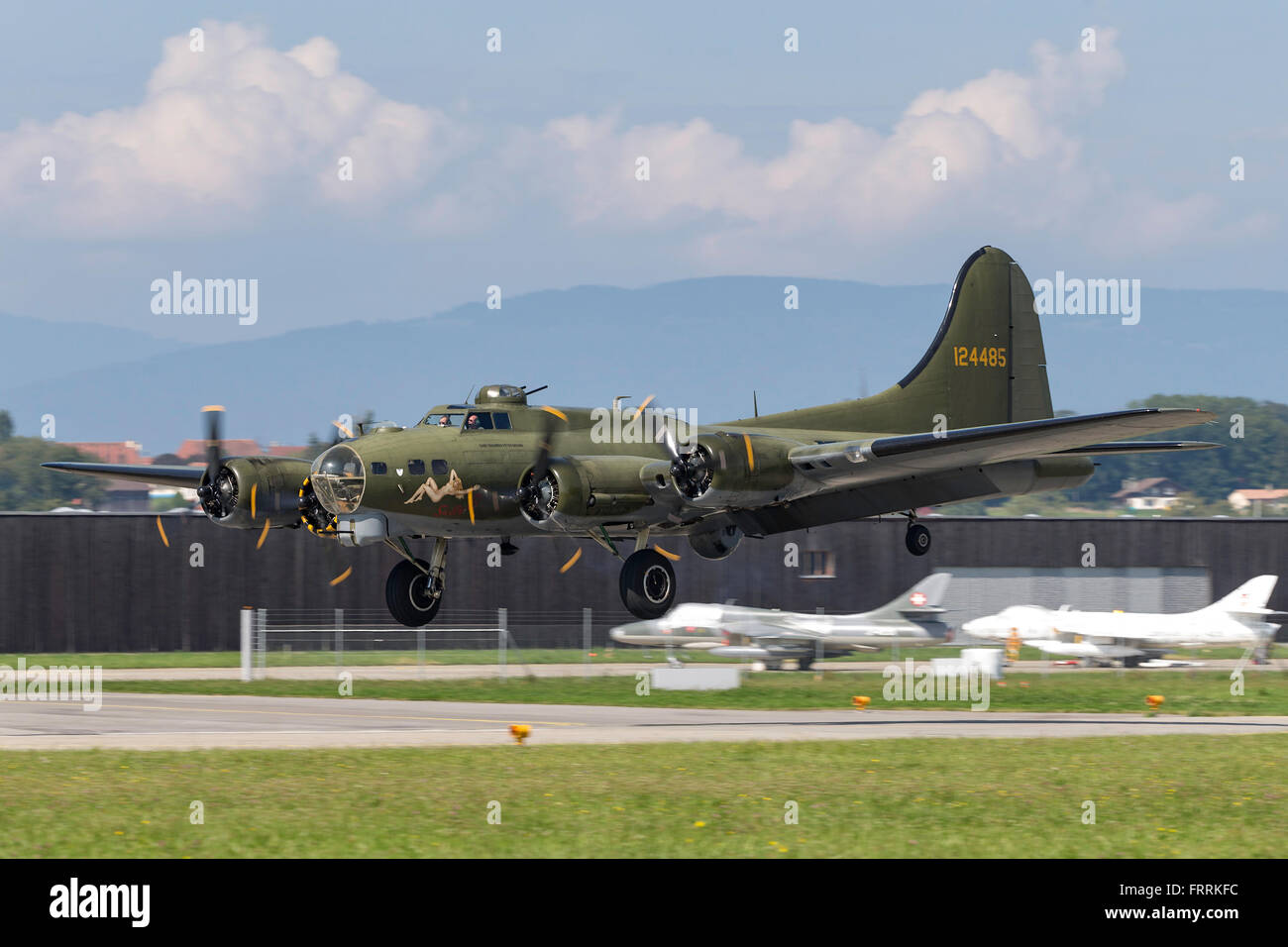 Boeing B-17G ‘Flying Fortress’ G-BEDF known as ‘Sally B’ is a Second ...
