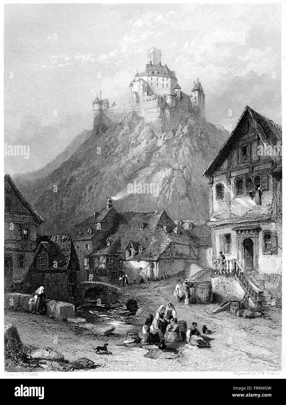 Germany 1800s Black and White Stock Photos & Images - Alamy