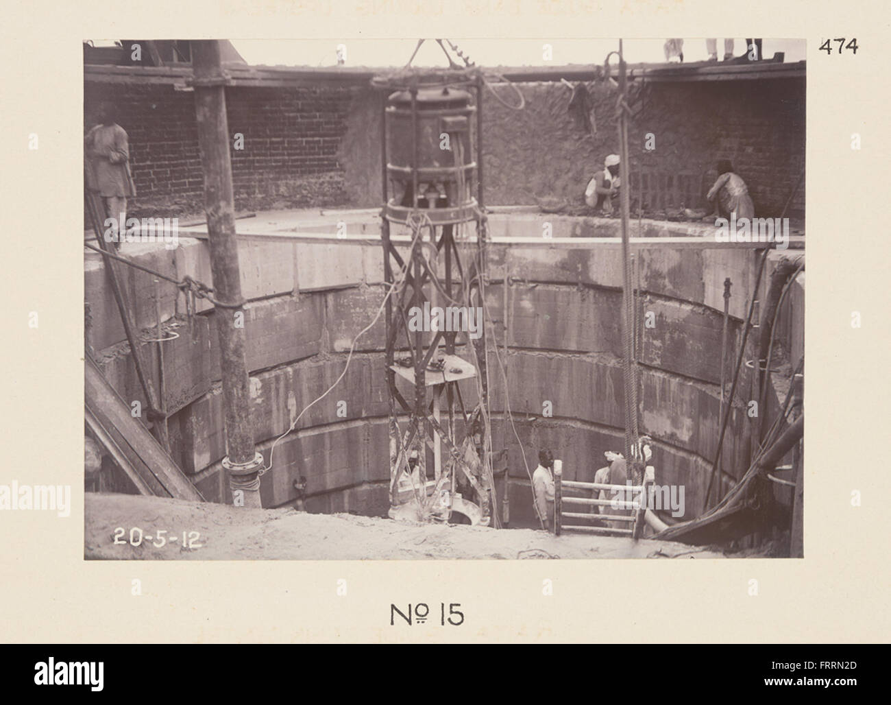 The photograph shows the Aztec sacrificial stone, a sculpted artifact ...