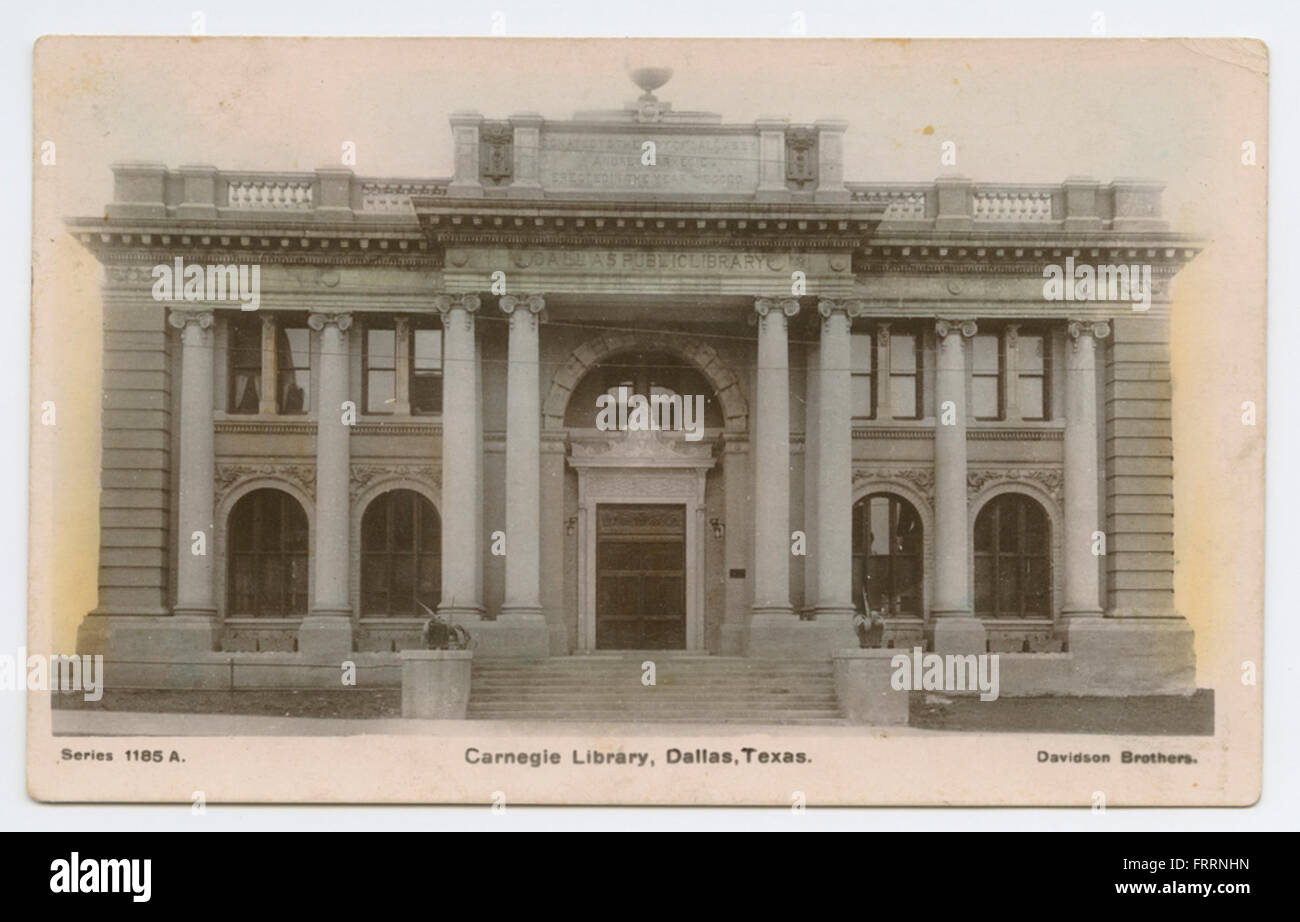Carnegie library dallas texas carnegie hi-res stock photography and ...
