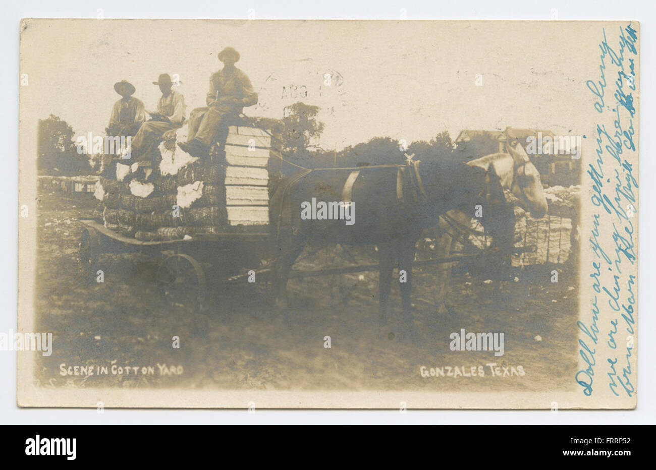 Cotton wagons hi-res stock photography and images - Alamy