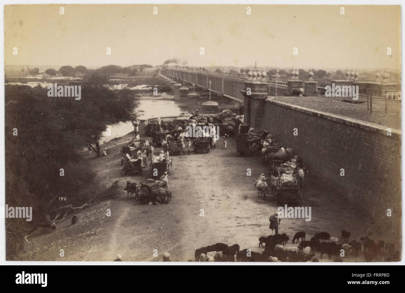 The Jamuna Bridge in Delhi, a major transportation infrastructure ...