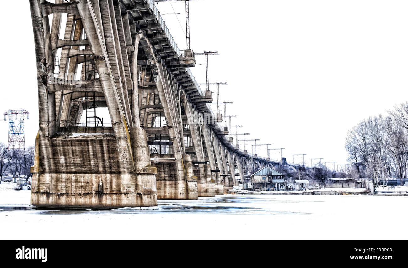 Railroad traffic bridge hi-res stock photography and images - Alamy