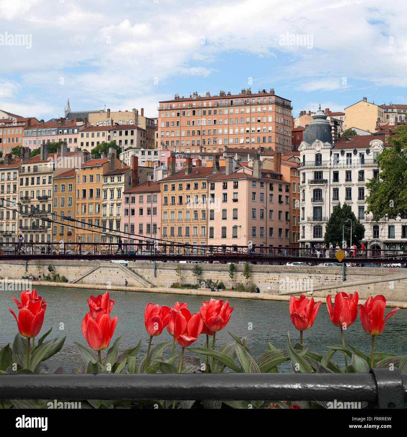 Lyon city view hi-res stock photography and images - Alamy