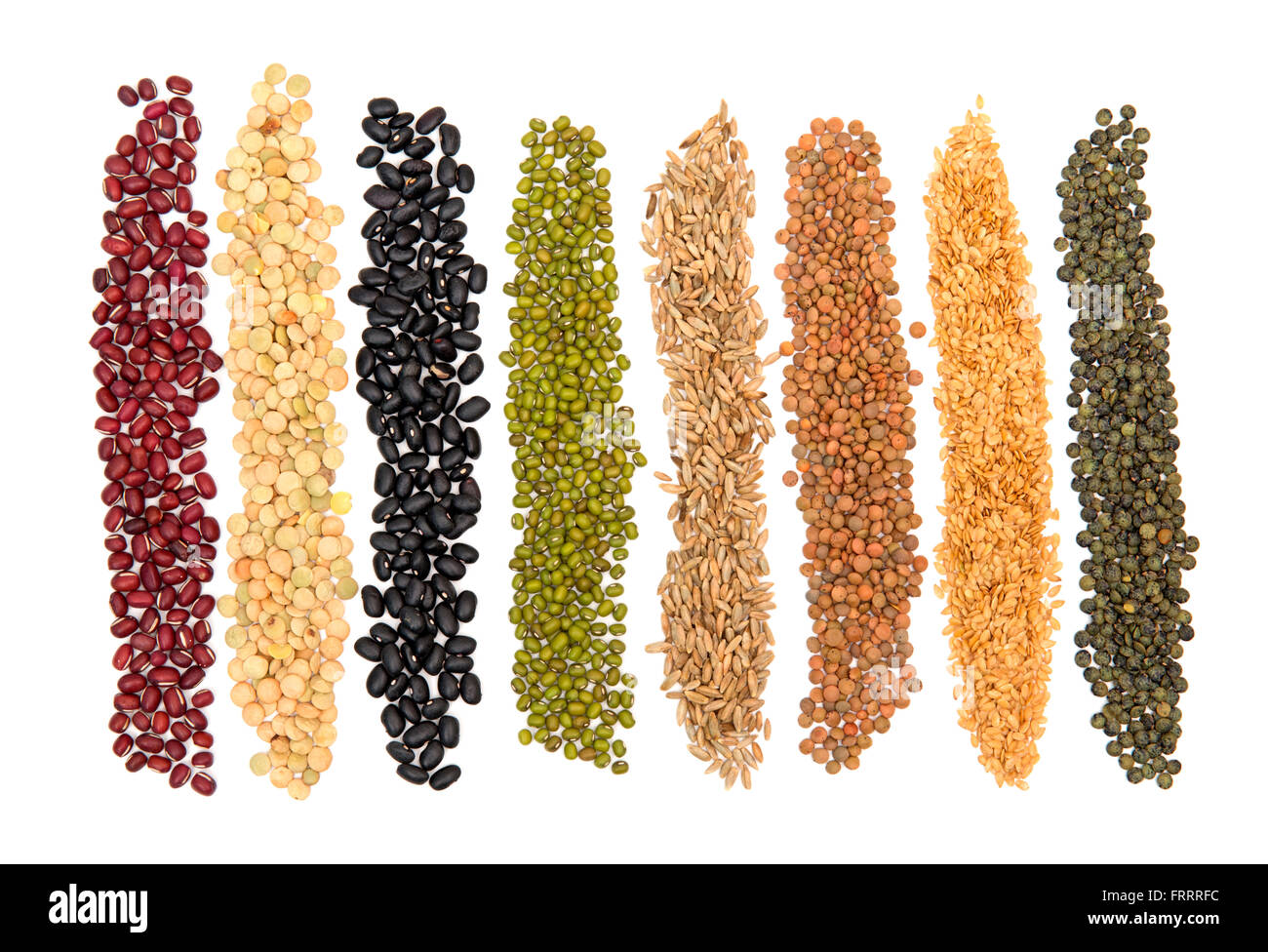Healthy buckwheat cereal grains Cut Out Stock Images & Pictures - Alamy