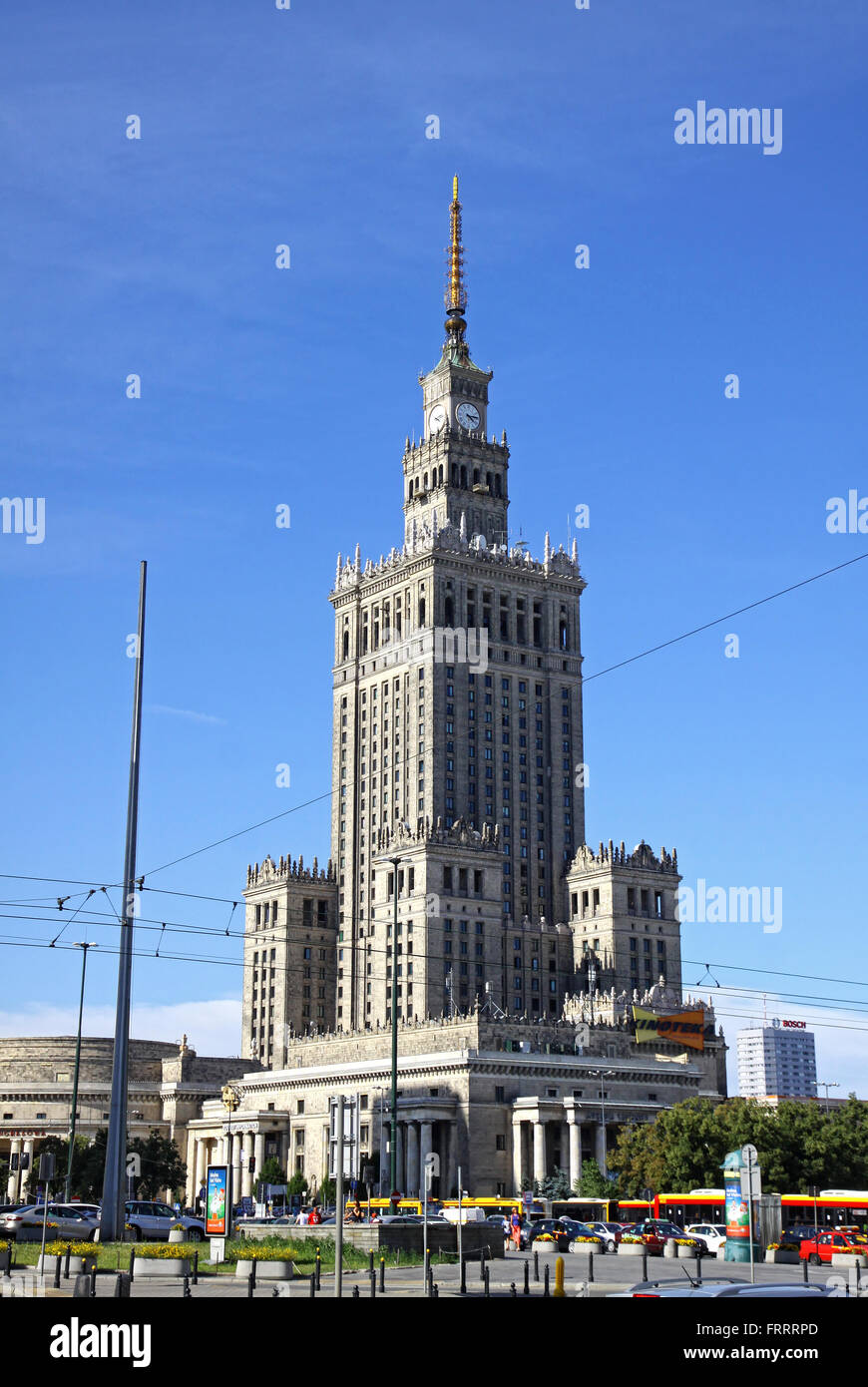 Warszawa city center building hi-res stock photography and images - Alamy