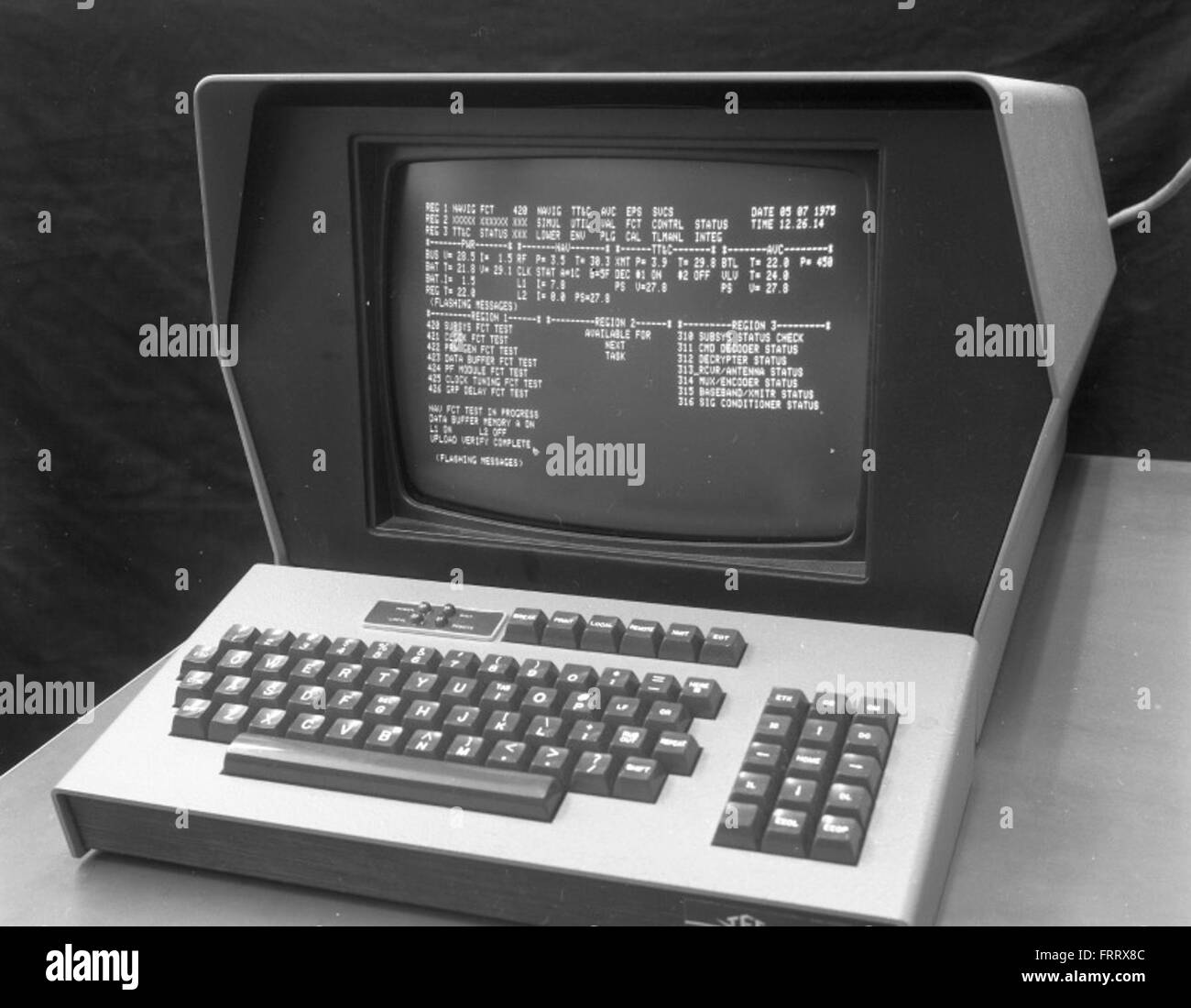 This image from the Atlas Negative Collection shows the Atlas missile ...