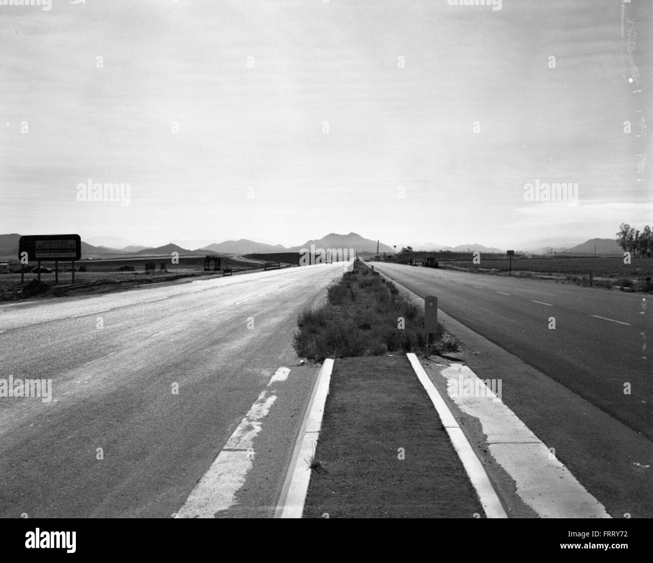 This image from the Atlas Negative Collection captures an early test ...