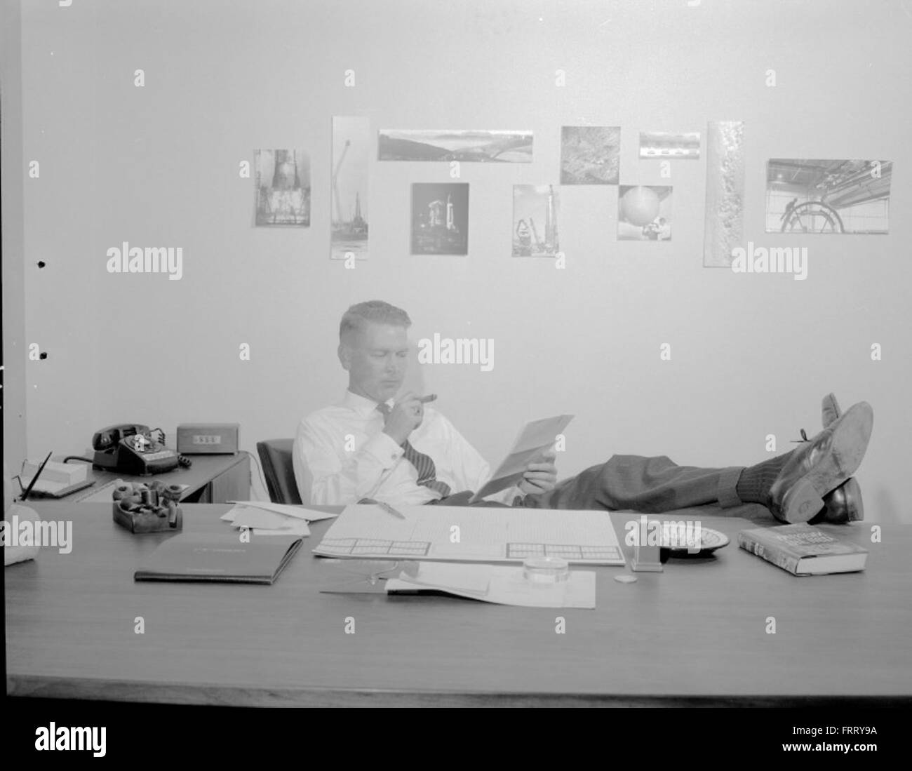 This image from the Atlas Negative Collection captures an early missile ...