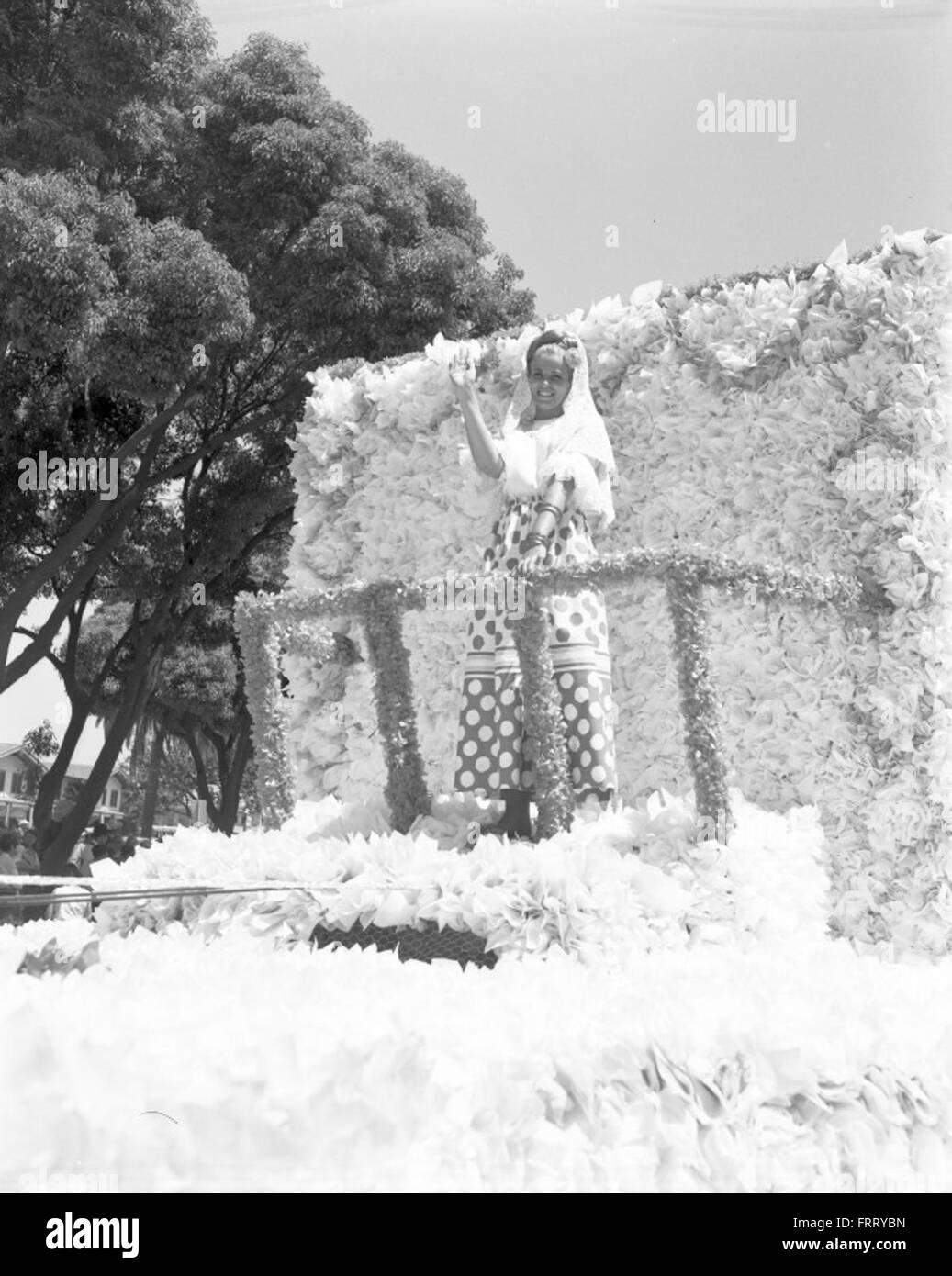 This image from the Atlas Negative Collection captures an early test of ...