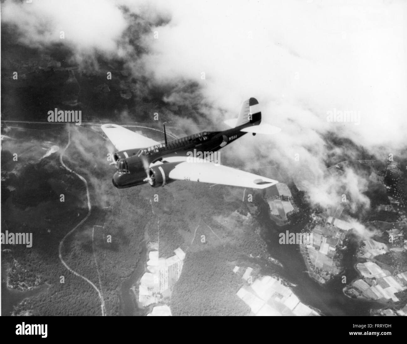 This image shows a Martin 166 aircraft (139WH-3), which was used by the ...