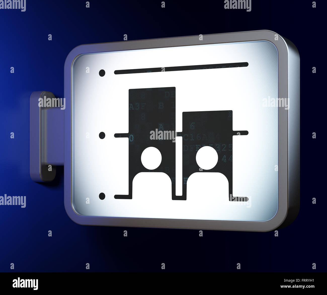 Political concept: Election on billboard background Stock Photo - Alamy