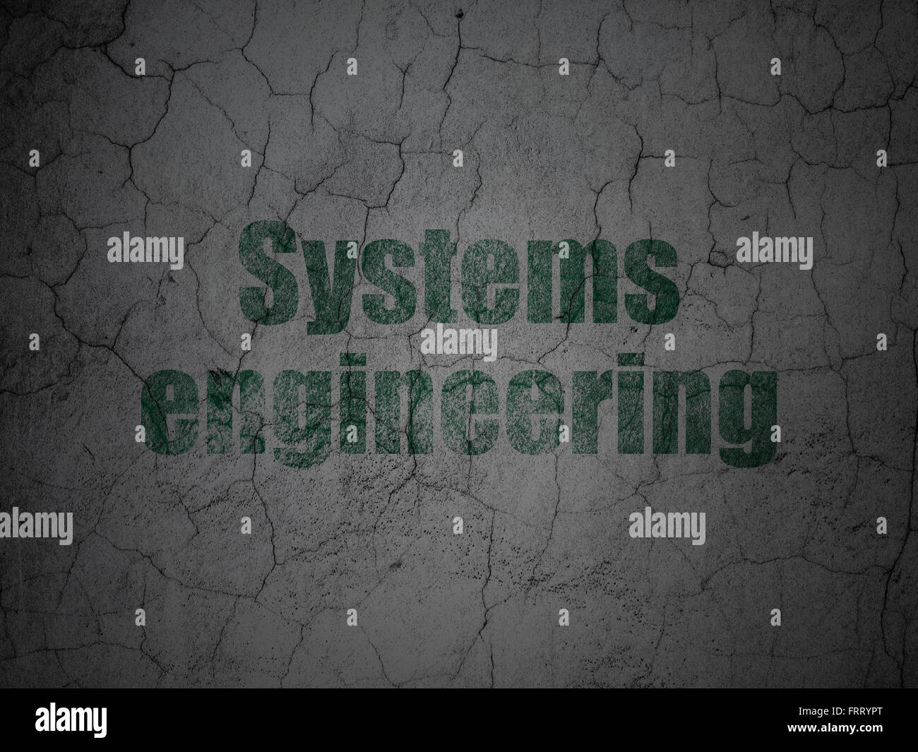 Science concept: Systems Engineering on grunge wall background Stock ...