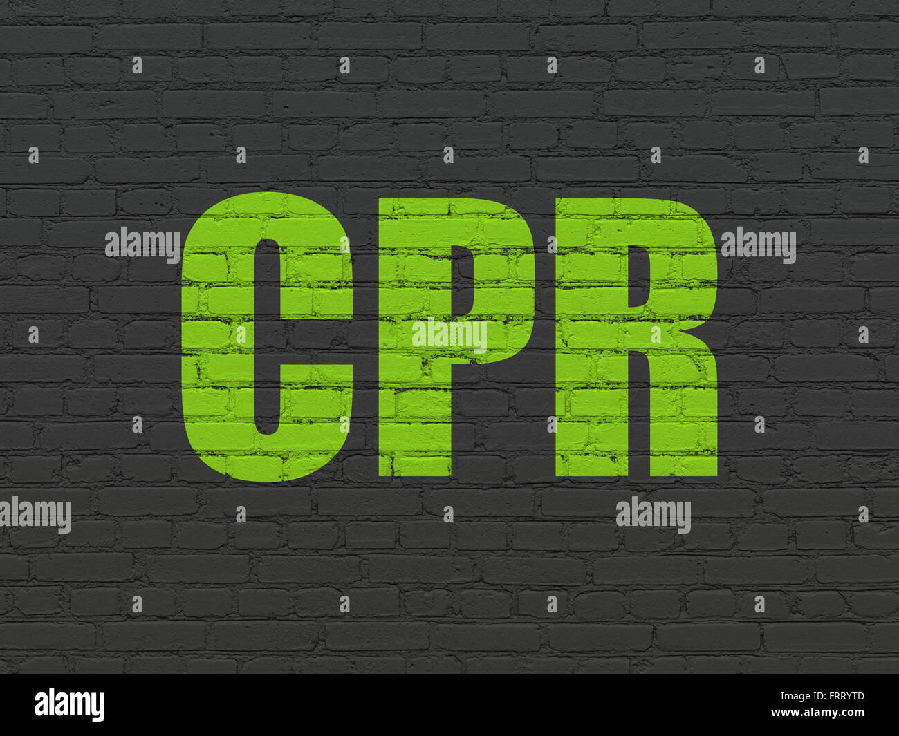 Healthcare concept: CPR on wall background Stock Photo - Alamy