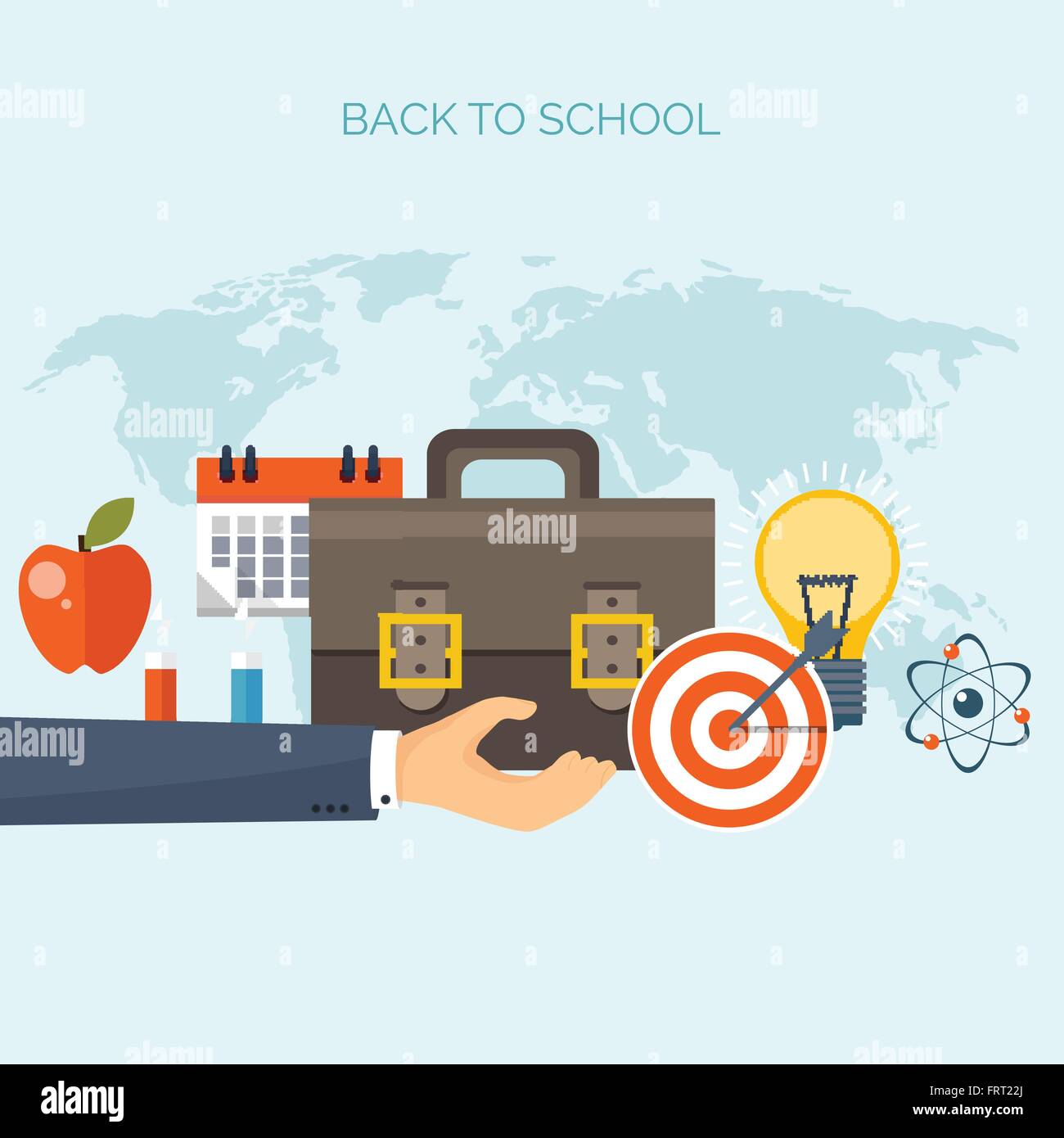 Vector illustration. Flat backgrounds set. Distance education,learning ...