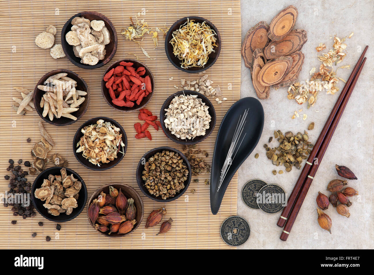 Acupuncture needle tcm china hi-res stock photography and images - Alamy