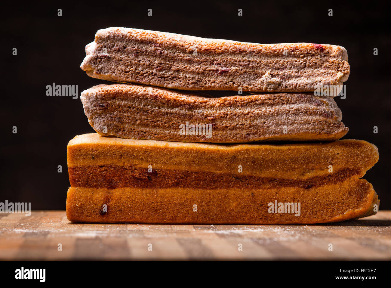 Pastila on the wooden table Stock Photo - Alamy