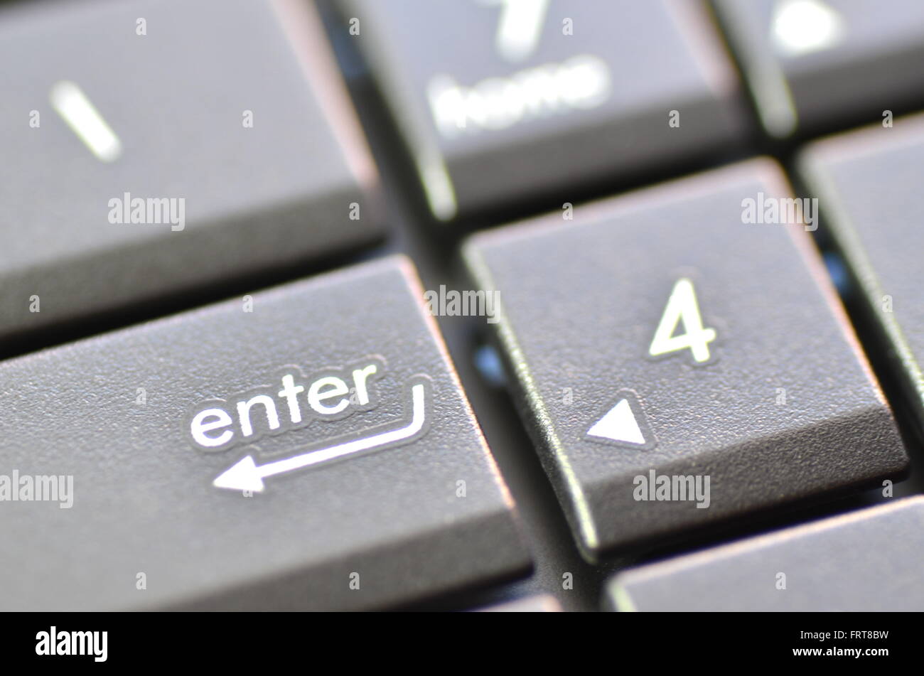 closeup of laptop keyboard Stock Photo - Alamy