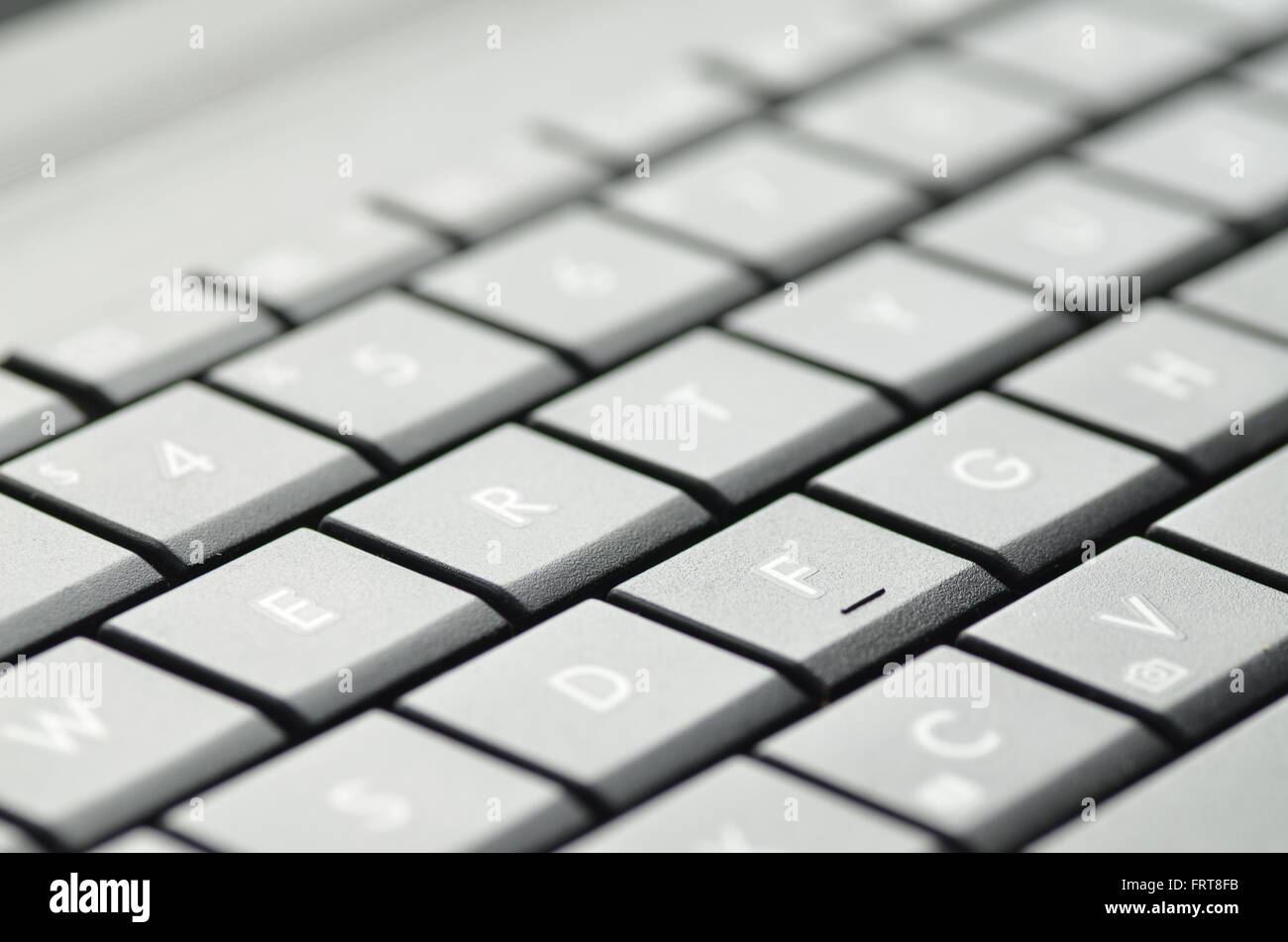 closeup of laptop keyboard Stock Photo - Alamy