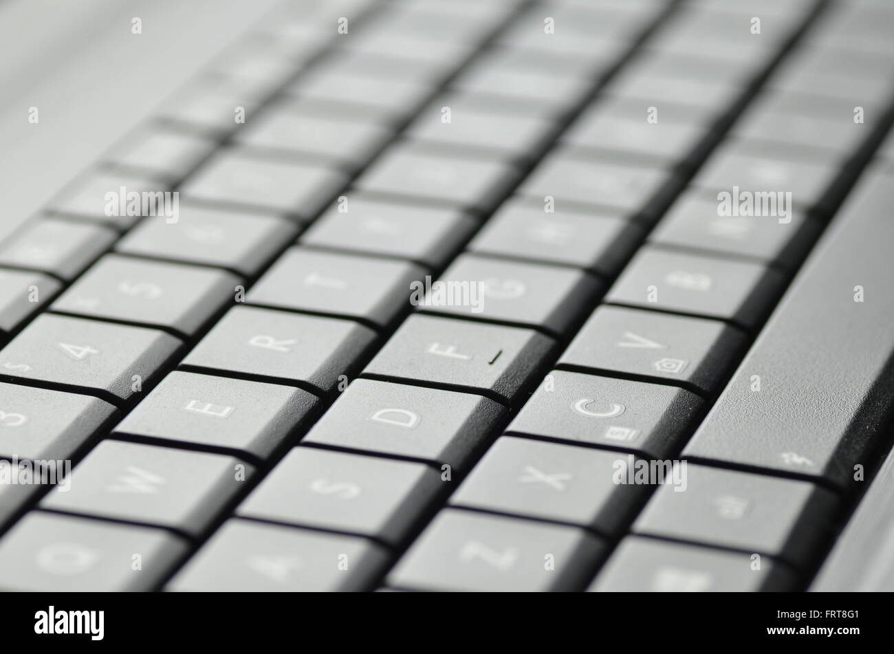 closeup of laptop keyboard Stock Photo - Alamy