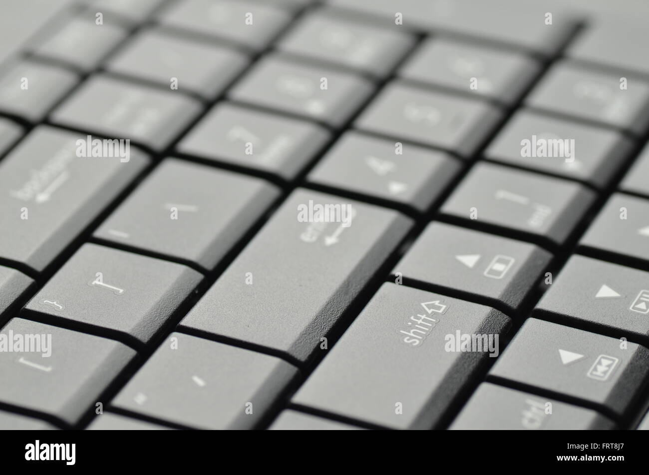 closeup of laptop keyboard Stock Photo - Alamy