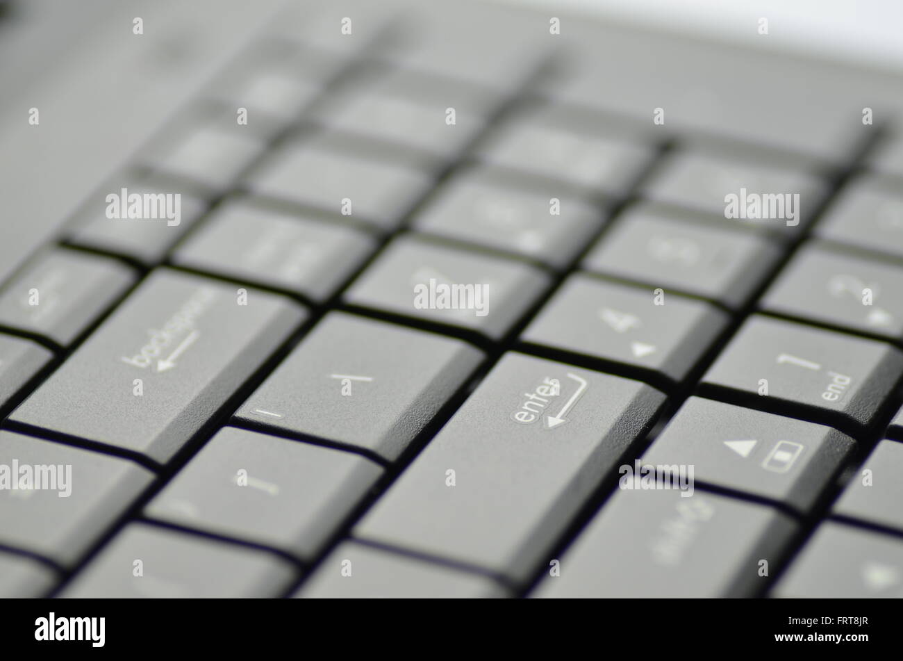 closeup of laptop keyboard Stock Photo - Alamy