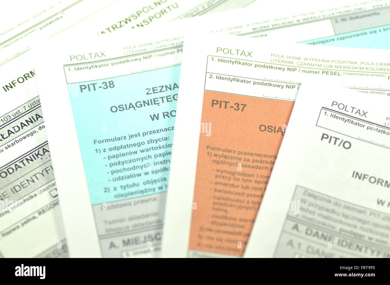 Polish forms hi-res stock photography and images - Alamy