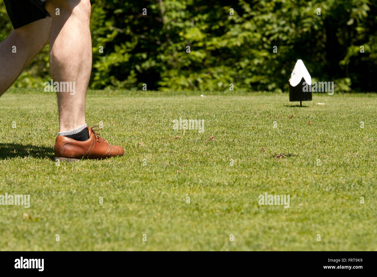 Golf tee hi-res stock photography and images - Alamy