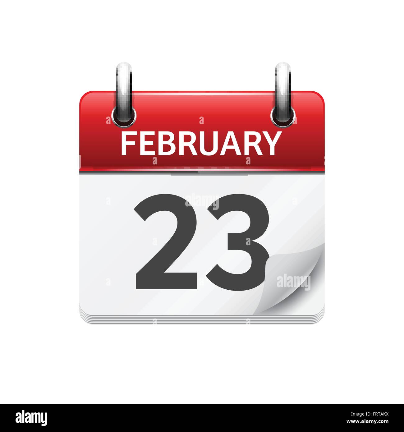 23 february icon Cut Out Stock Images & Pictures - Alamy