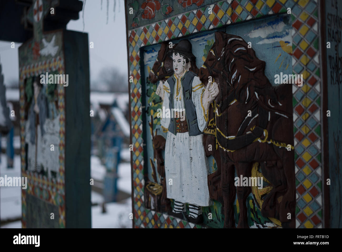 Inside Romania's Happy Cemetery in Sapinta village, Where people are ...