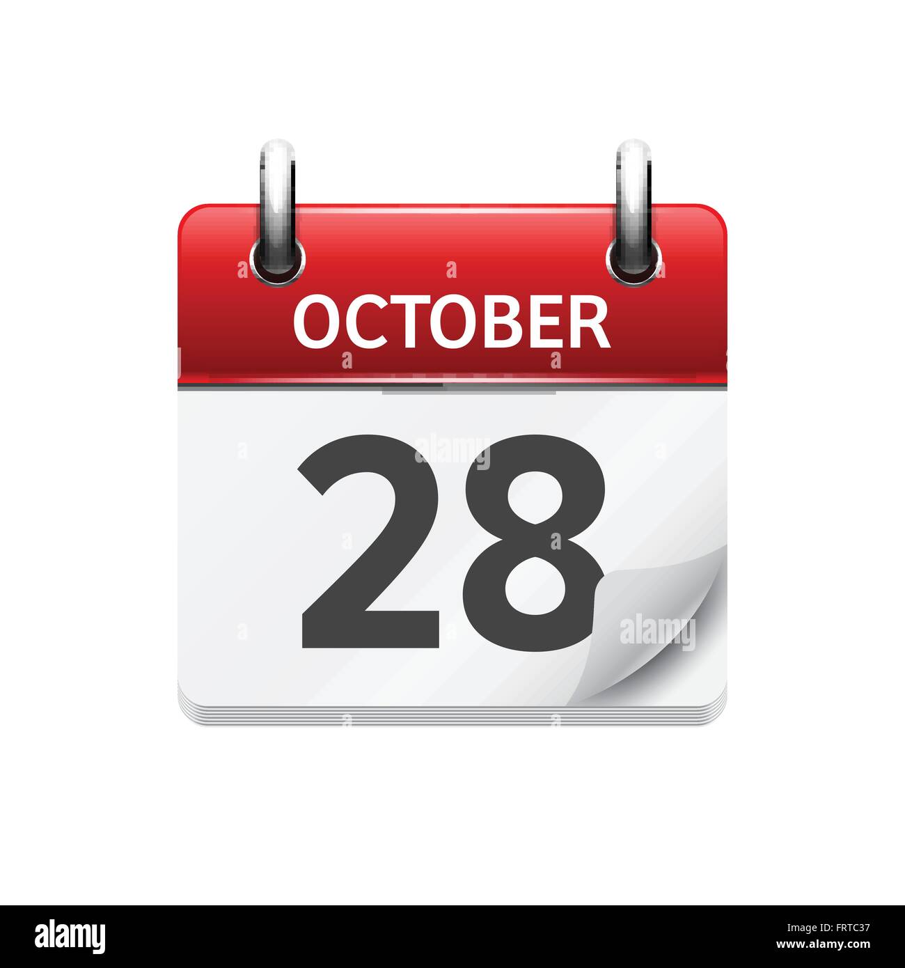 28 october icon hi-res stock photography and images - Alamy