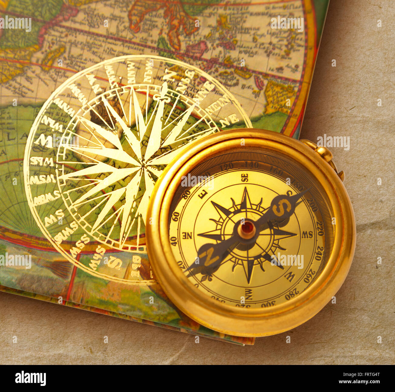 Compass for book cover hi-res stock photography and images - Alamy