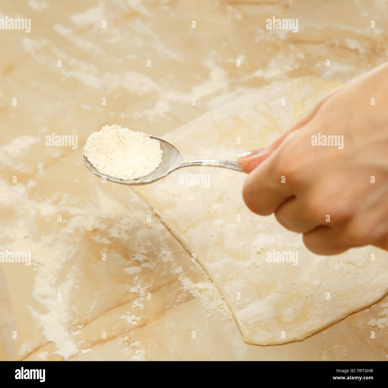 Process dough table hi-res stock photography and images - Alamy