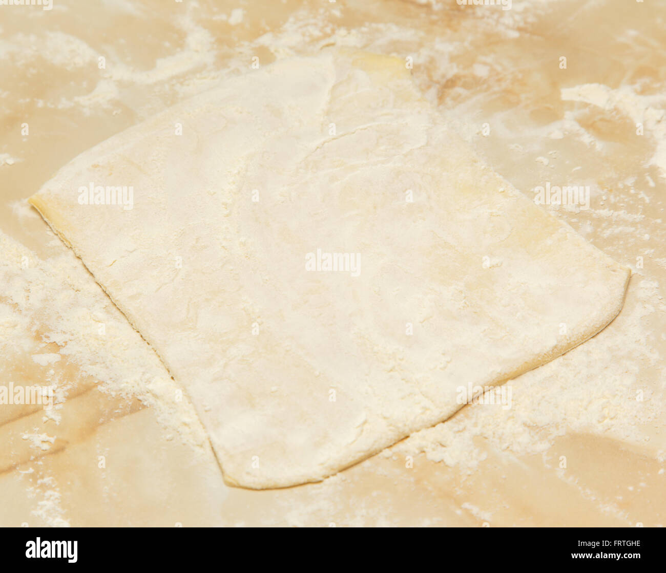 Baking sweet cakes process of dough closeup Stock Photo - Alamy