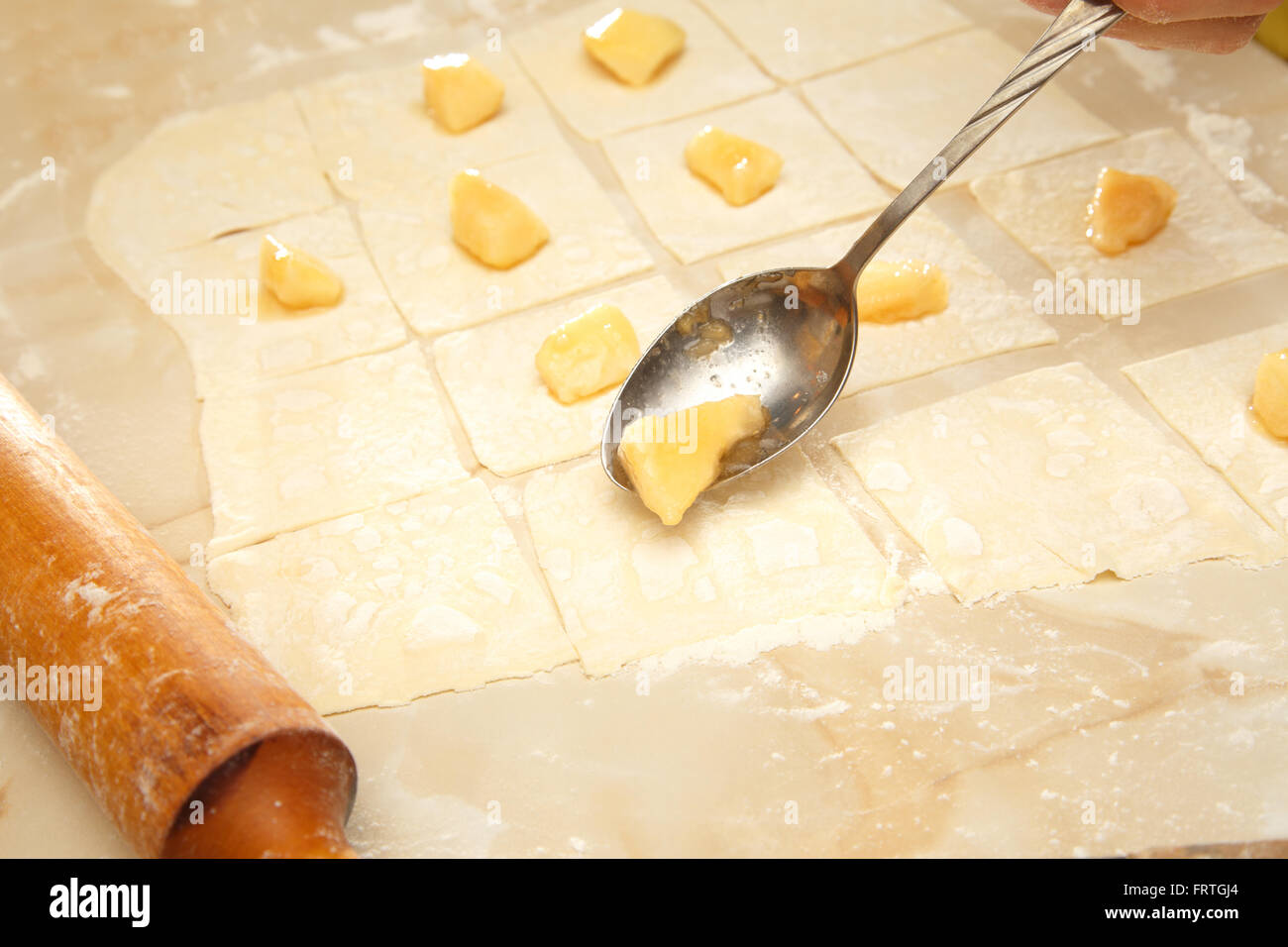 Process dough table hi-res stock photography and images - Alamy