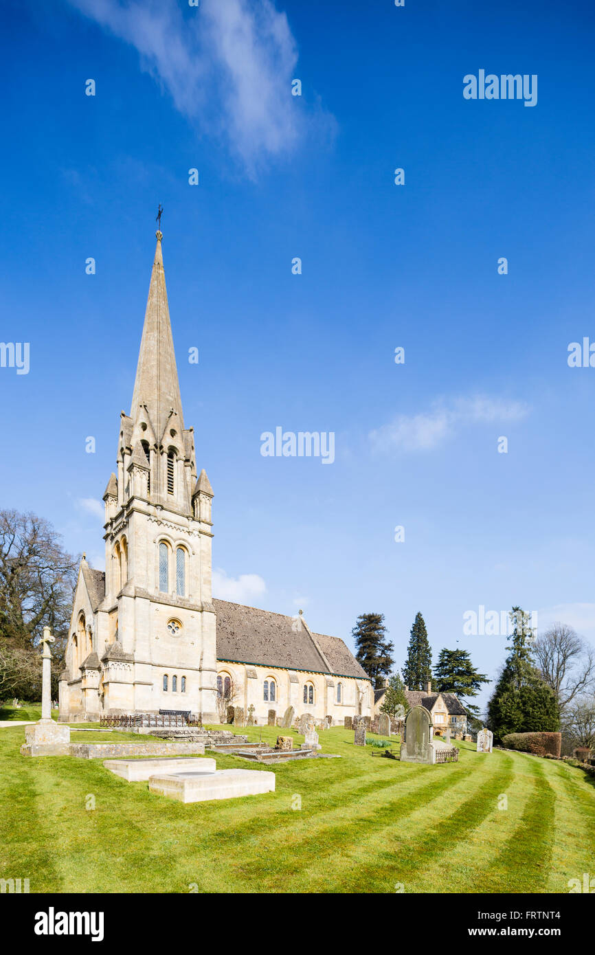 St Mary's Church Batsford Gloucestershire England UK Stock Photo - Alamy