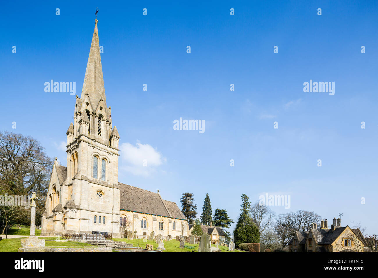 St Mary's Church Batsford Gloucestershire England UK Stock Photo - Alamy
