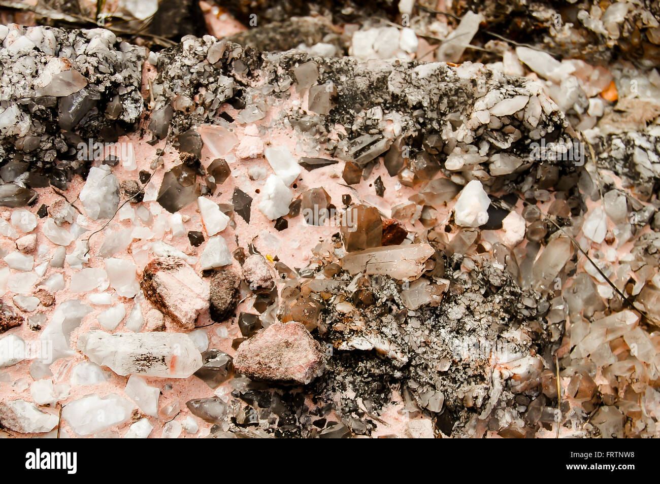Quartz Crystals - Mount Roraima - Venezuela Stock Photo - Alamy