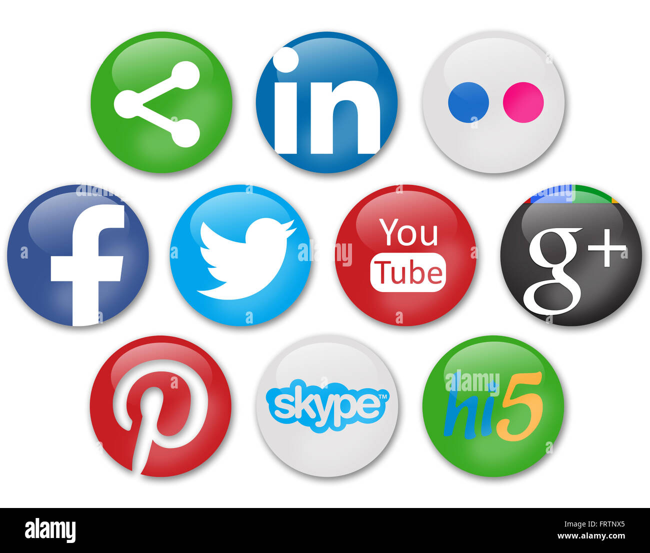 social network signs Stock Photo - Alamy