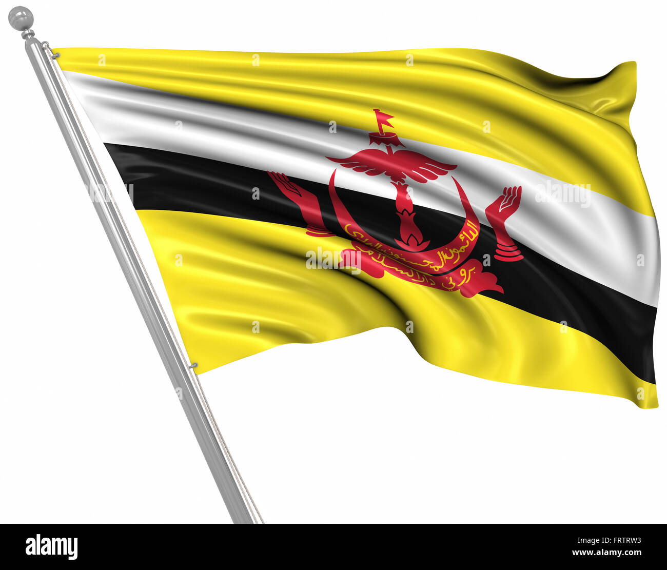 National flag of brunei hi-res stock photography and images - Alamy